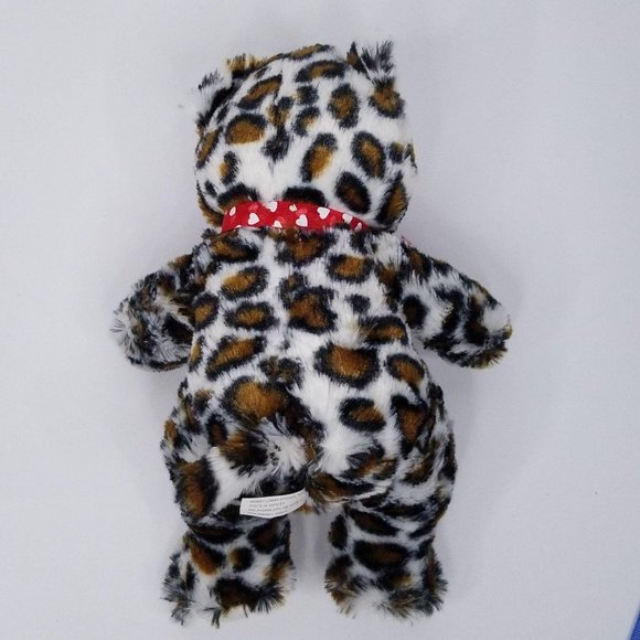 Hobby Lobby | Toys | Hobby Lobby Plush Leopard Cheetah Heart Bow | Poshmark